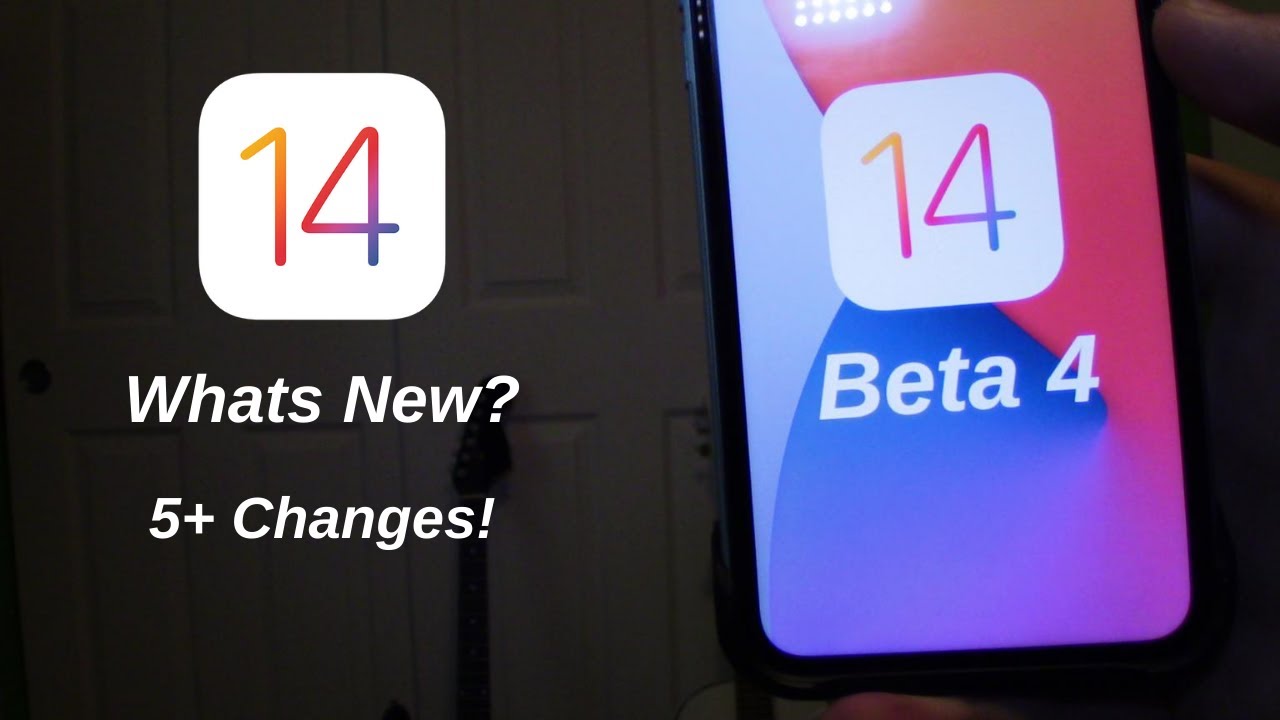 iOS 14 Beta 4 Released! Whats New? - YouTube