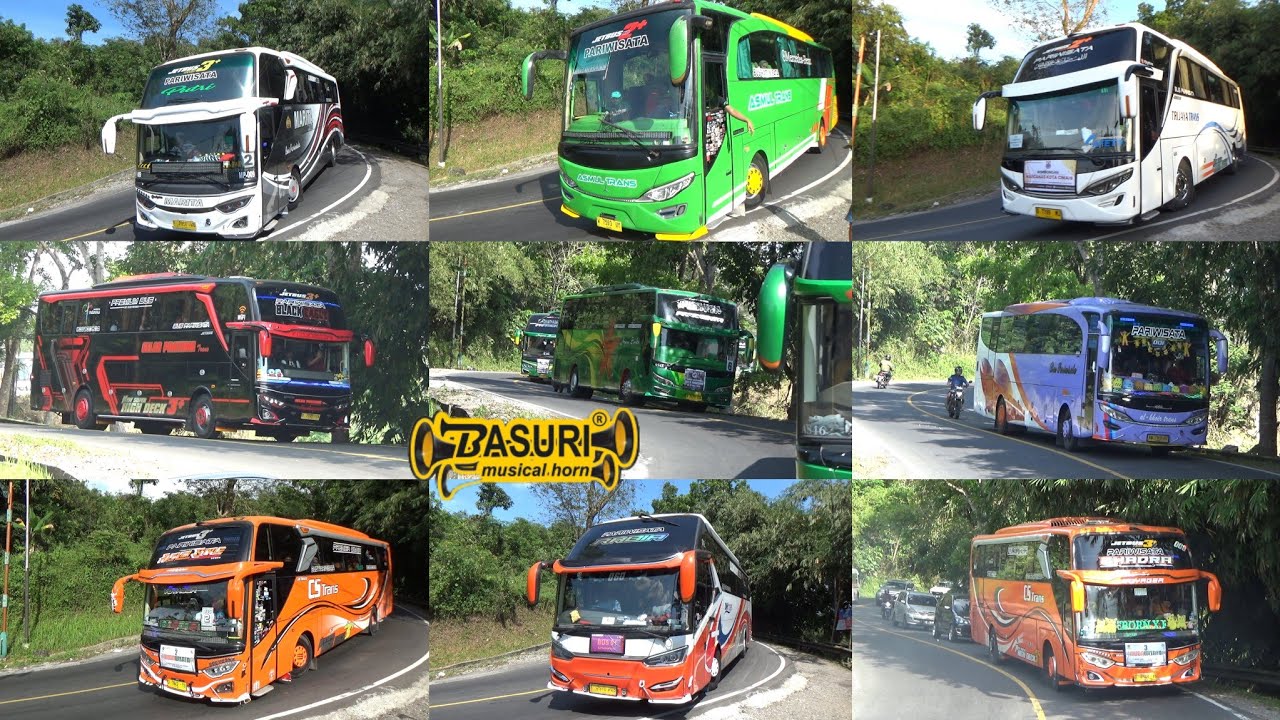 Mobil Bus Telolet Marita, ASMUL TRANS, DHM TRANS, GELAR PRATAMA, Cs ...