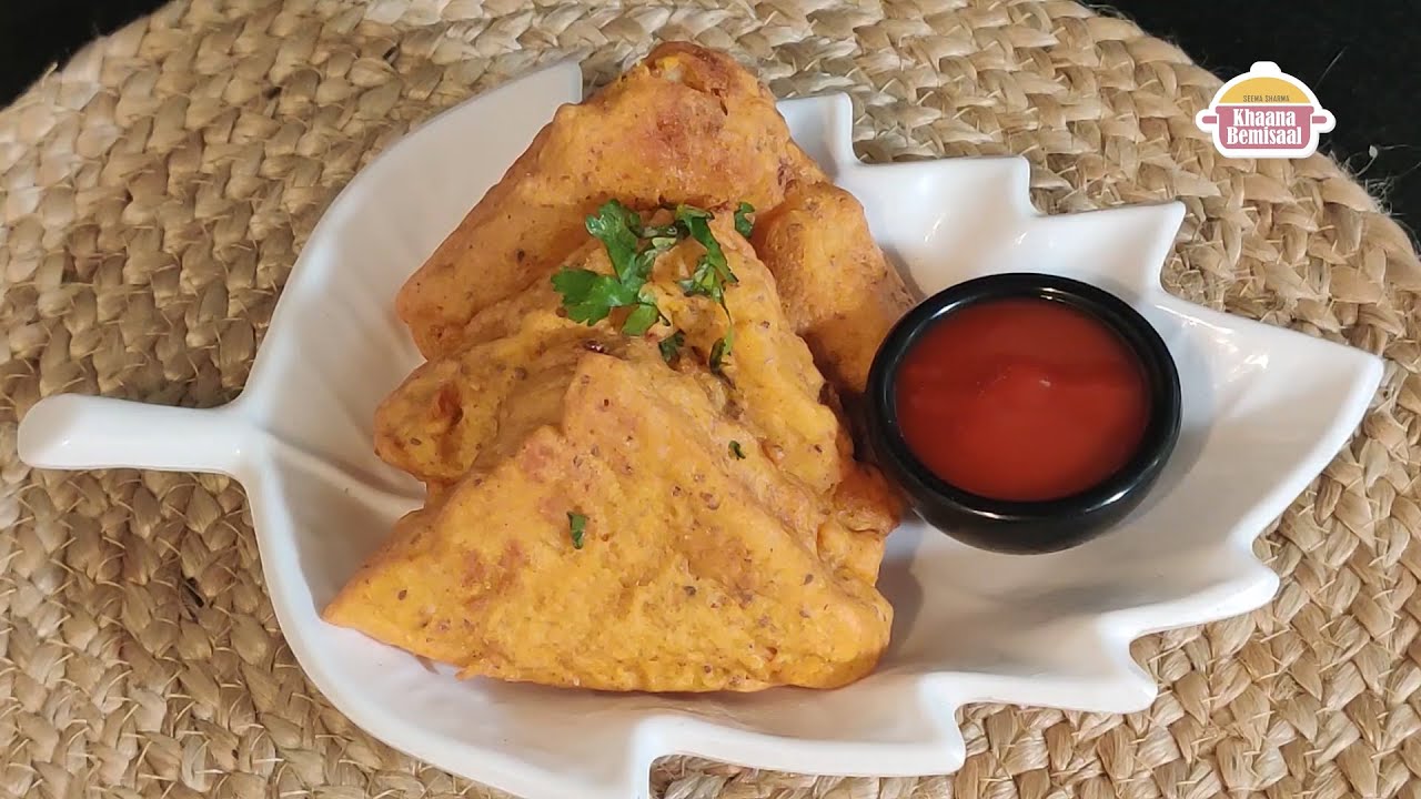 Stuffed Bread Pakora Recipe | Aloo Bread Pakoda | चटपटा ब्रेड पकोड़ा ...