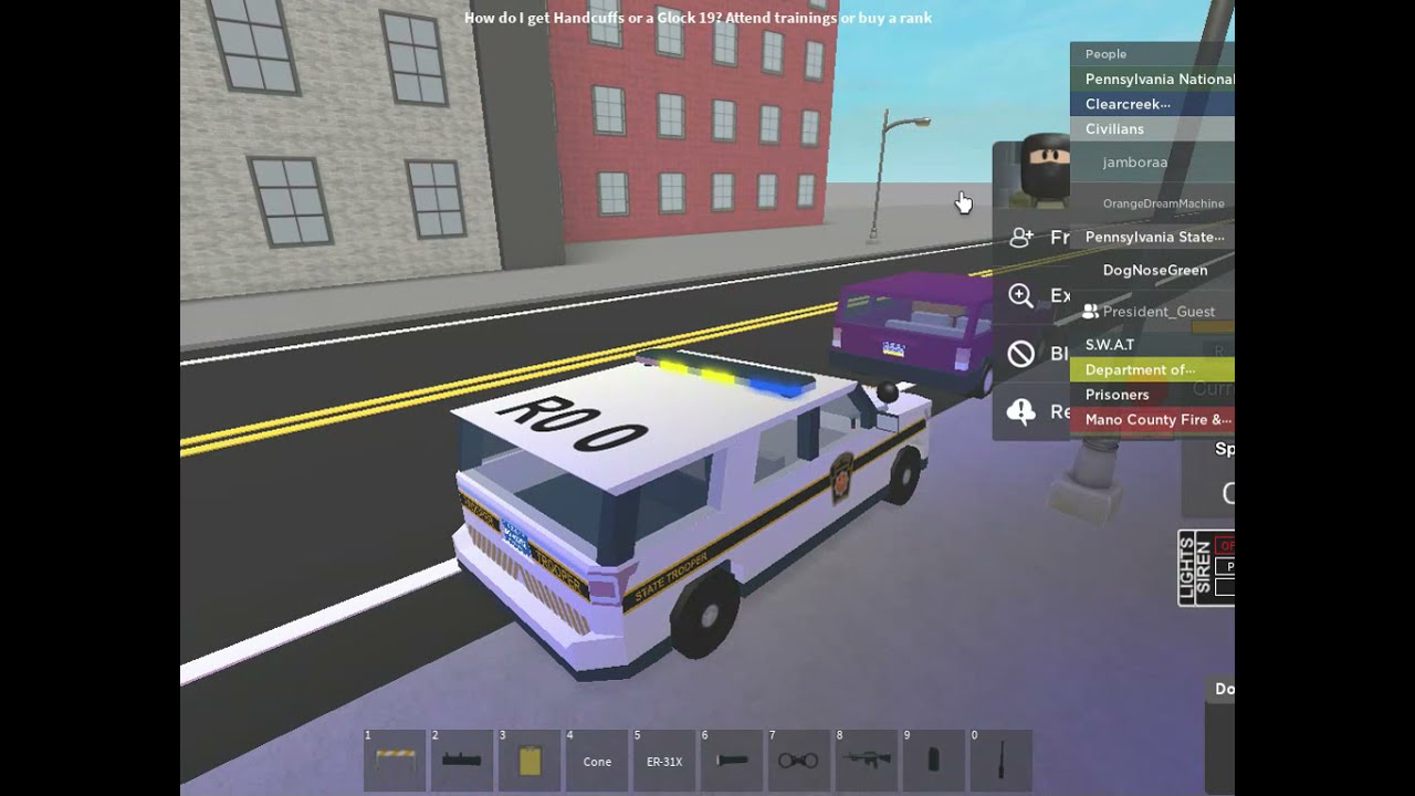 ROBLOX PSP Patrol on ROBLOX. - YouTube