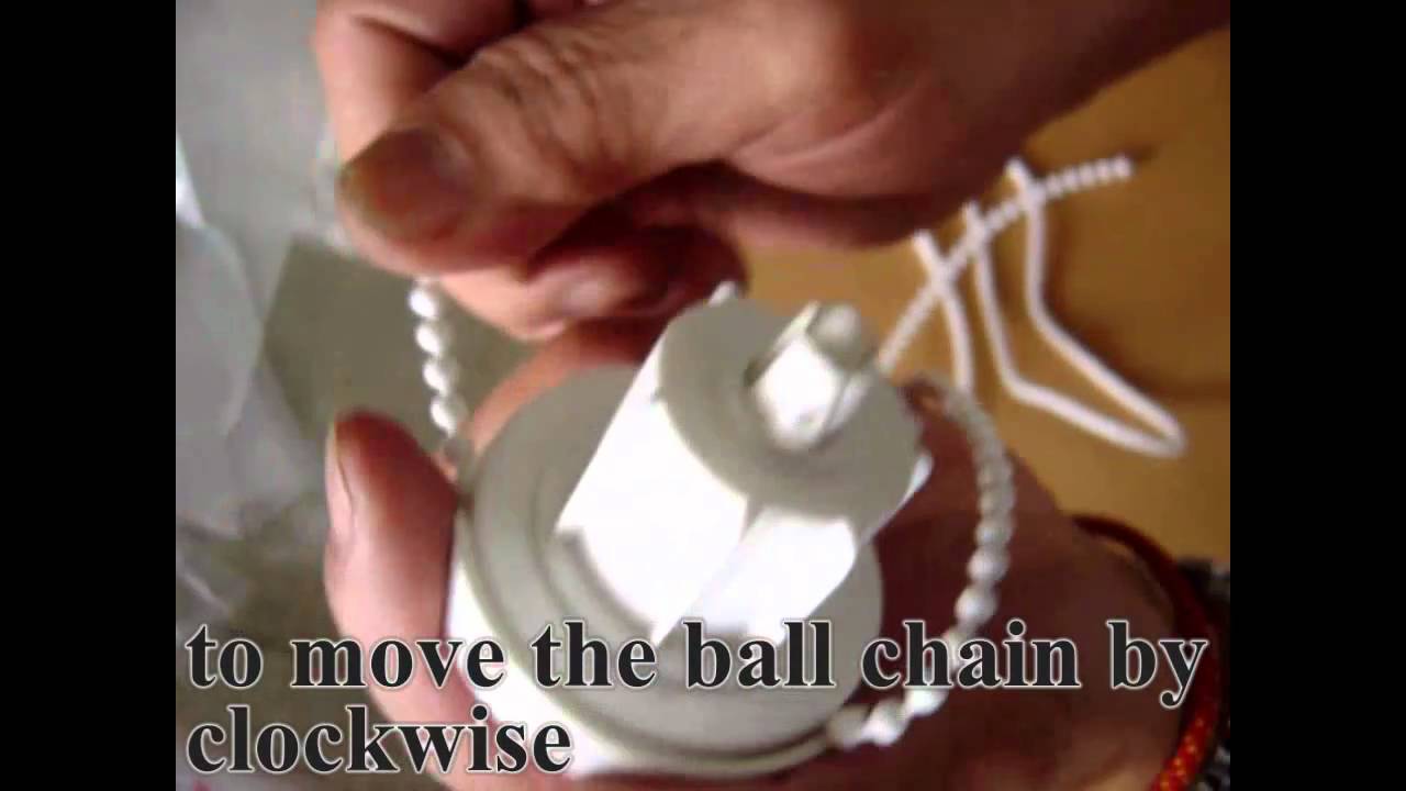 EASY ASSEMBLE_to take the ball chain out from our RO-38-2&3 - YouTube