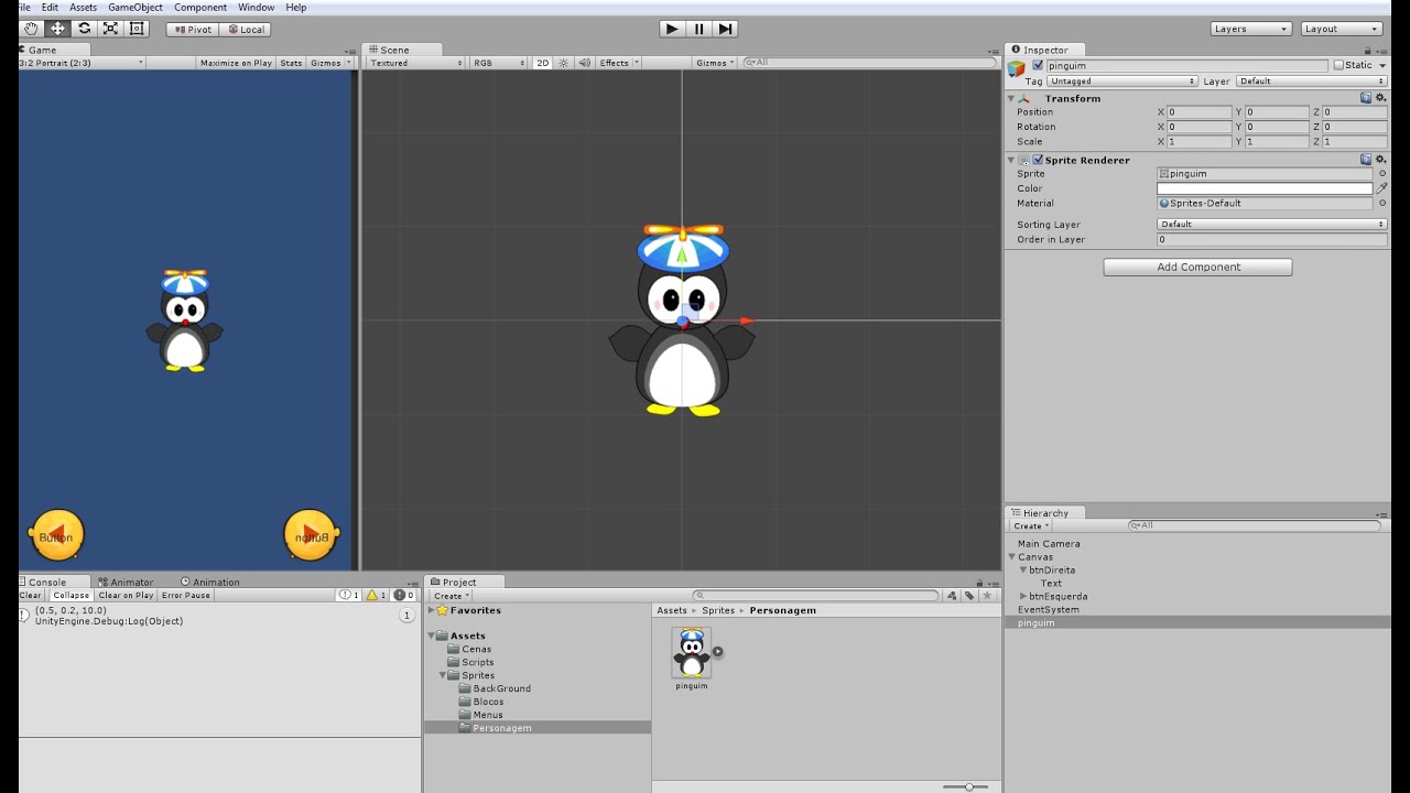 Unity 4.6 - Testando UI Touch para Android e Mouse - YouTube