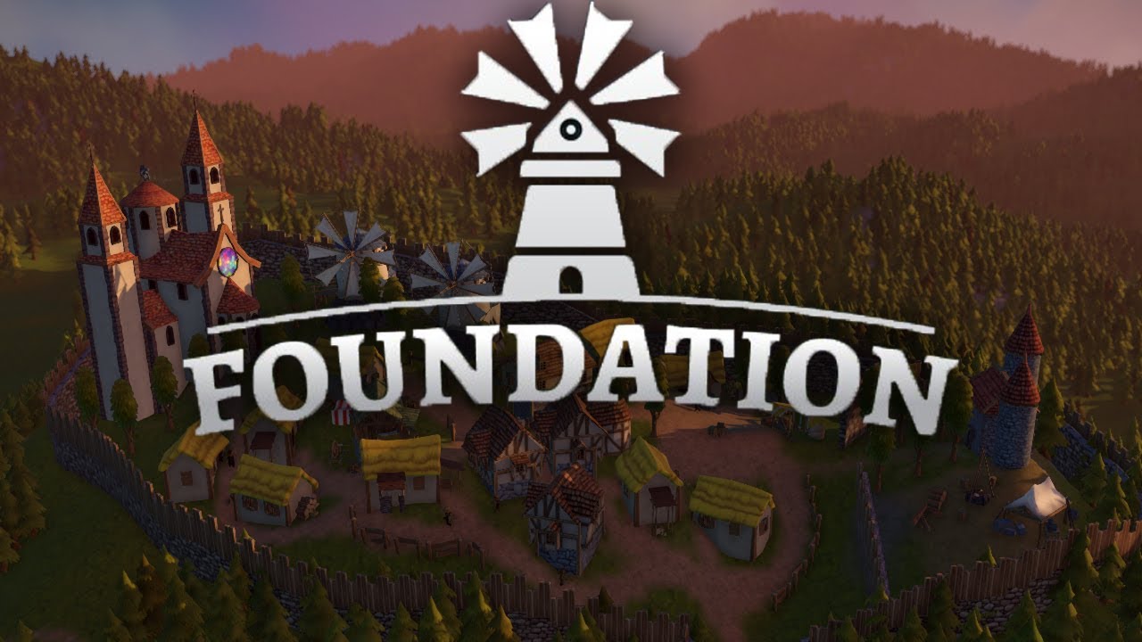 FOUNDATION | Medieval Gridless City Builder | Let's Play Foundation ...