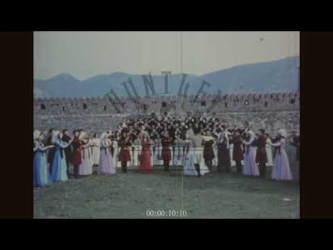 Soviet Dancers Perform the Lezginka, 1970s - Archive Film 1067910