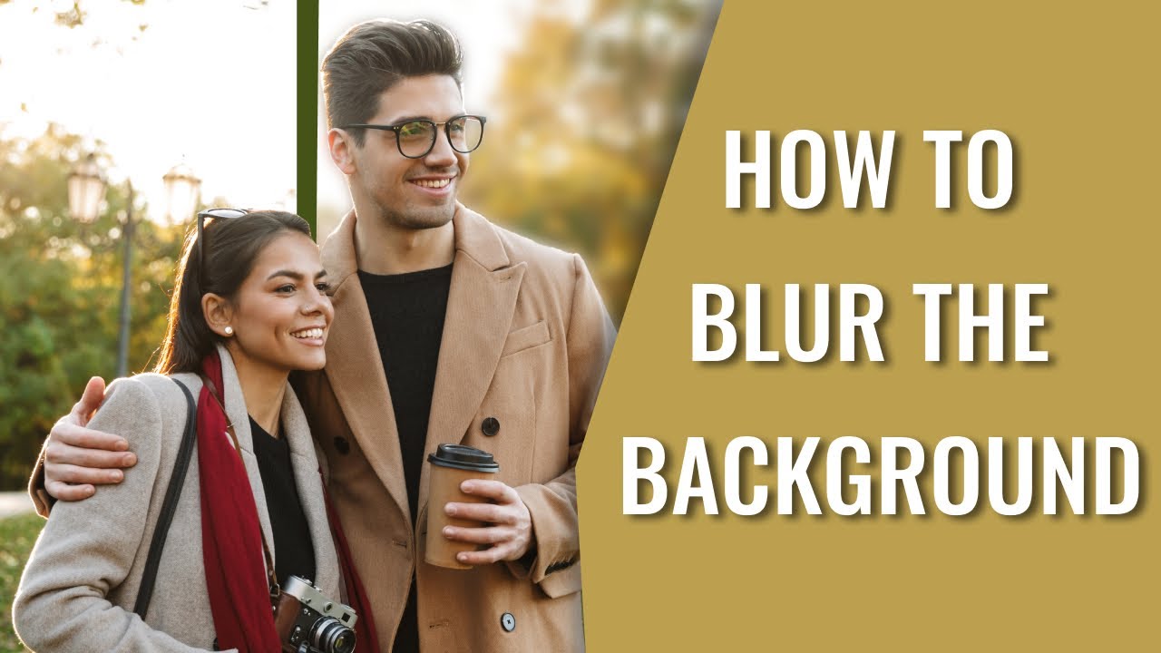 How to Blur the Background of a Picture | NO Photoshop - YouTube