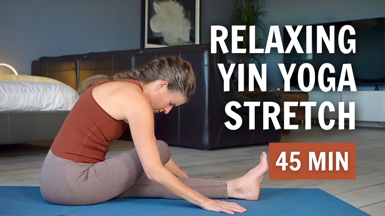 45 Minute Yin Yoga To Stretch & Relax {No Props} || Devi Daly Yoga ...