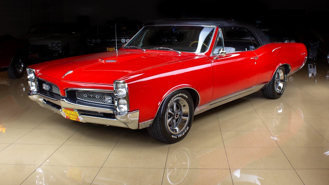 1967 GTO Convertible Walk Around and Test Drive, Complete With Exhaust ...