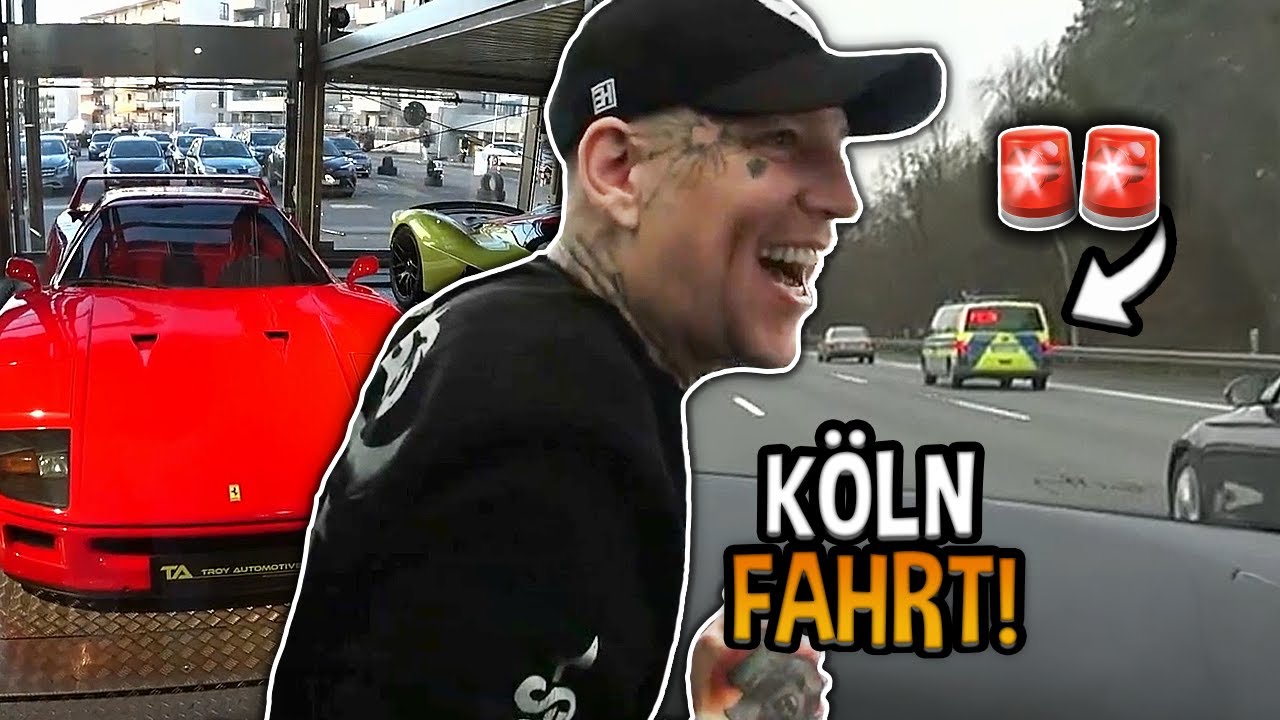 POLIZEI hält FAHRER an.. 🫢🚨 + BEHIND THE SCENES bei der Baller League ...