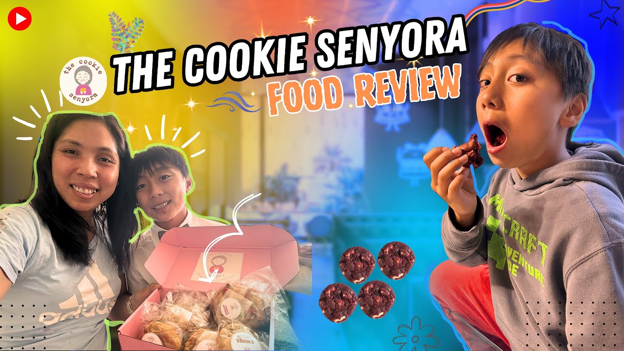 The Cookie Senyora: Food Review - YouTube