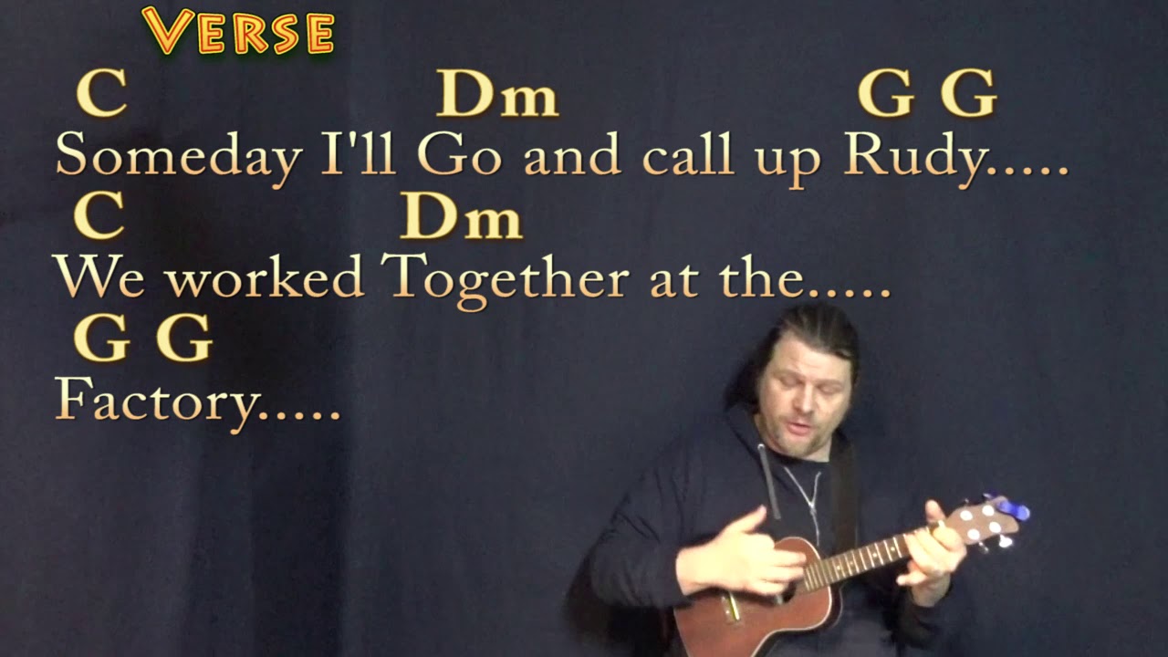 Hello In There (John Prine) Ukulele Cover Lesson in C with Chords ...