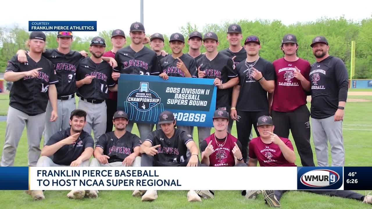 Franklin Pierce baseball to host NCAA Super Regional - YouTube