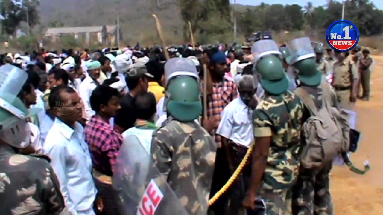 Tension Mounts at at Vamsadhara Project | Expats Agitation || No.1 News ...