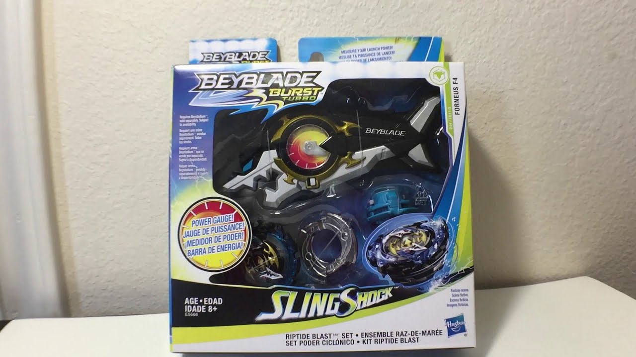 Beyblade Burst Riptide Blast Hasbro Unboxing and Review - YouTube