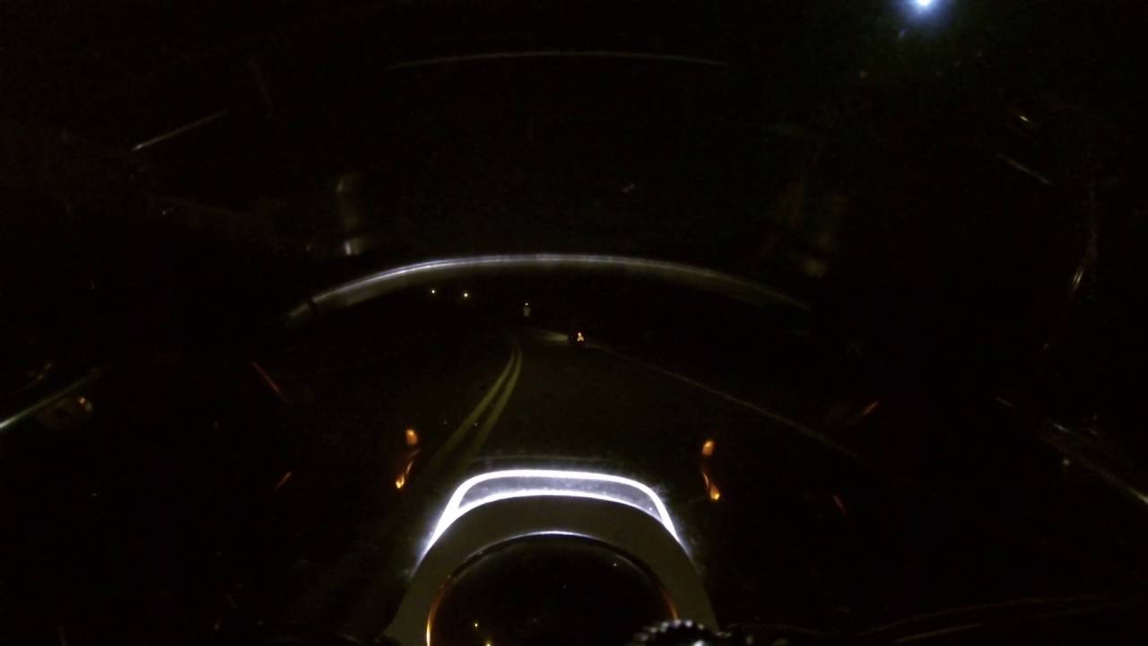 VTX1300 nite ride - YouTube