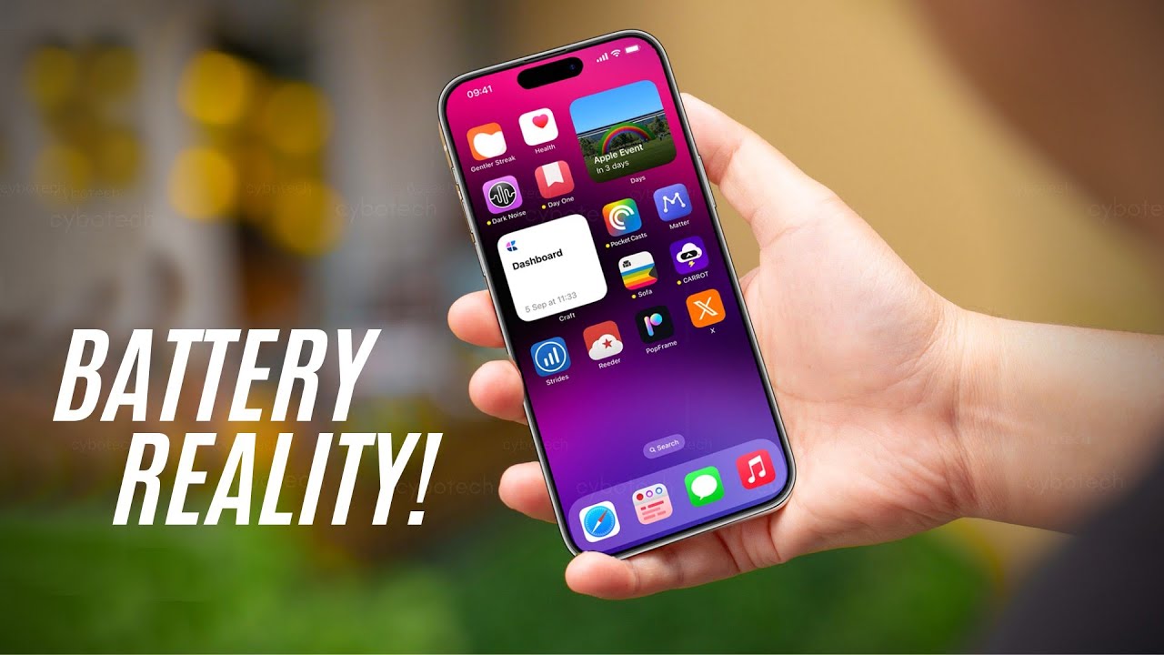iPhone 15 Pro Max - WORST Battery Life 😱 - YouTube