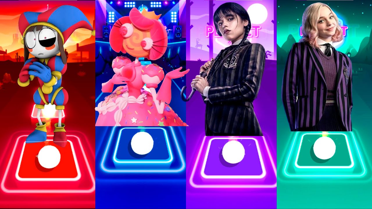 DIGITAL CIRCUS VS UP NEXT ON THE AMAZING DIGITAL CIRCUS VS WEDNESDAT VS ...