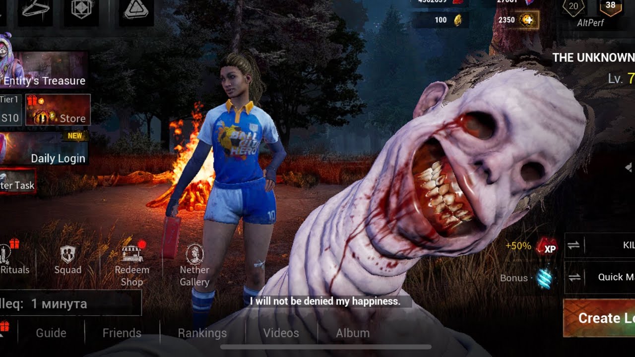 *New Killer* The Unknown + Mori Gameplay - DBD Mobile - YouTube