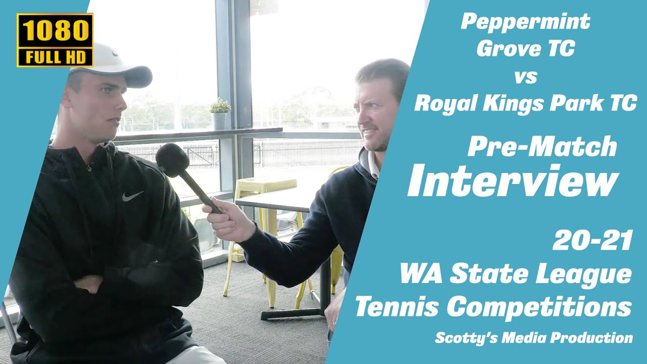 Tim Gray preview Men's State League Tennis WA 2020/21 - YouTube