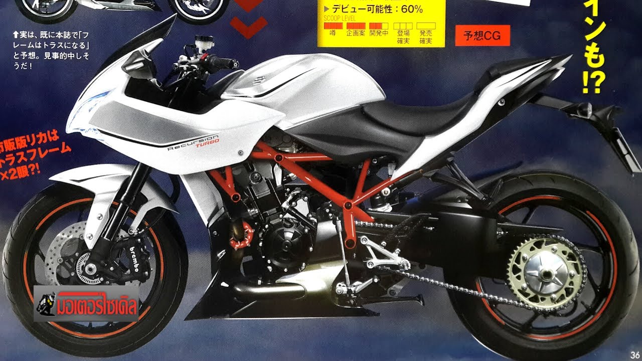 Suzuki Recursion 600 Turbo ม้า 100 ตัว เฟรมเหลี่ยม กับเฟรมถัก ...