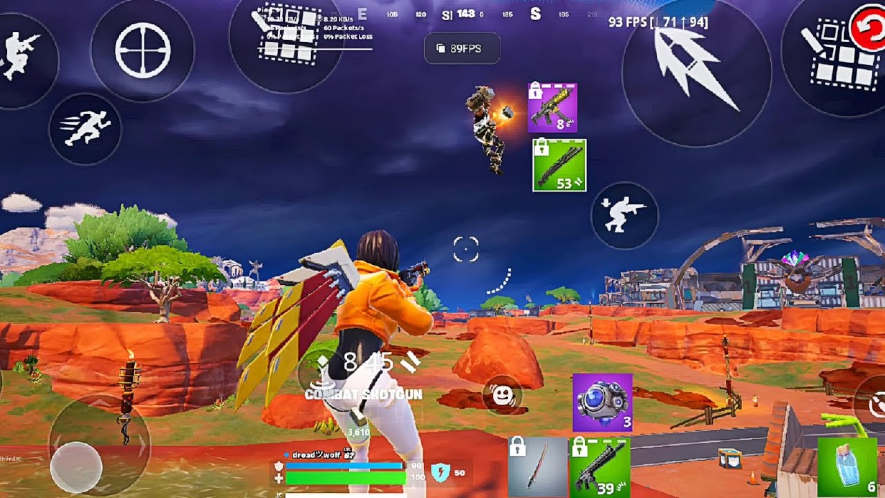 Fortnite Mobile *MAX GRAPHICS* 90FPS RED MAGIC 9 pro - YouTube