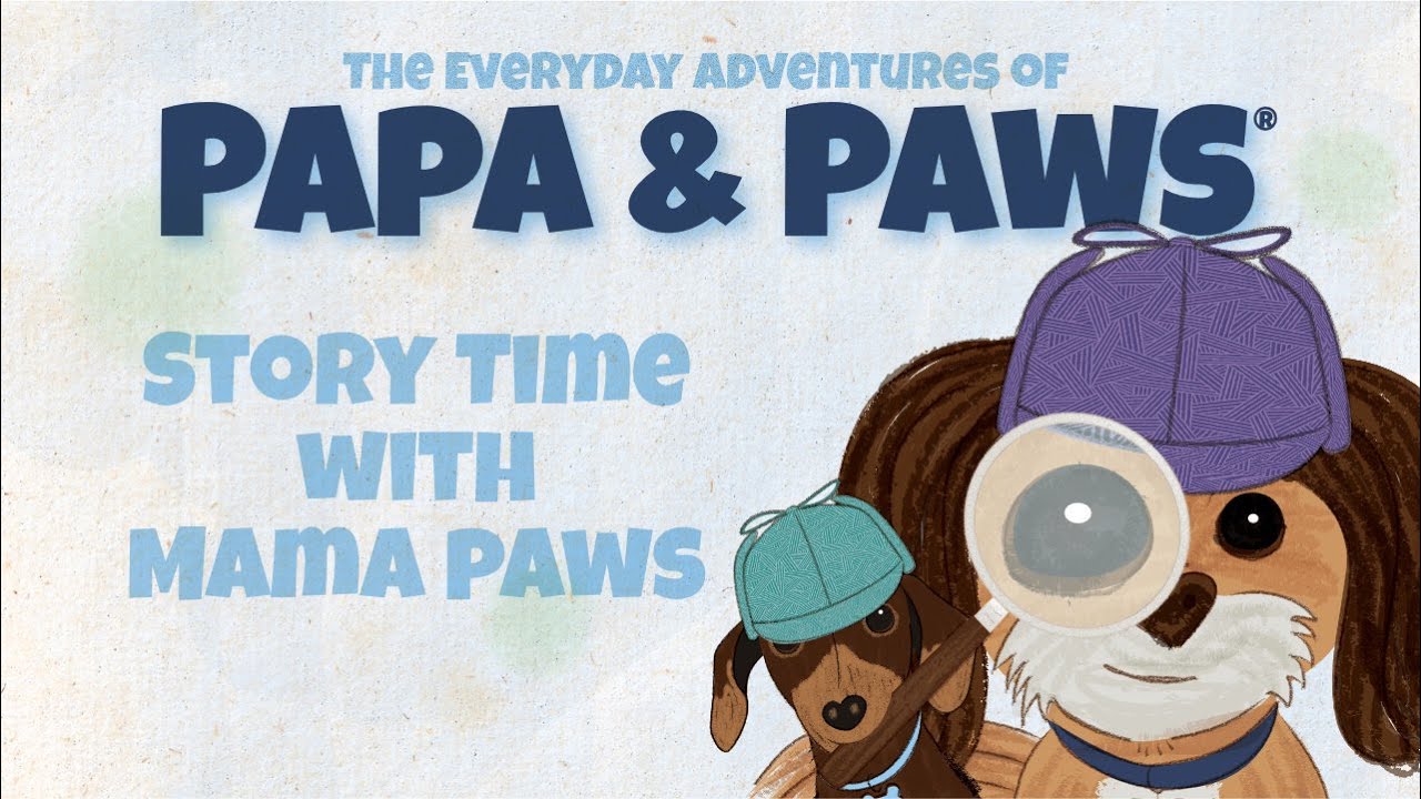 Mama Paws Reads Doggie Detectives - YouTube