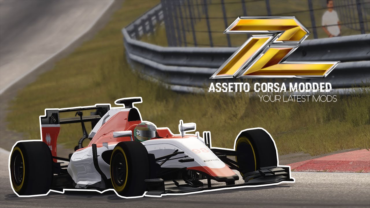 Assetto Corsa - Manor MR03B + DOWNLOAD - YouTube