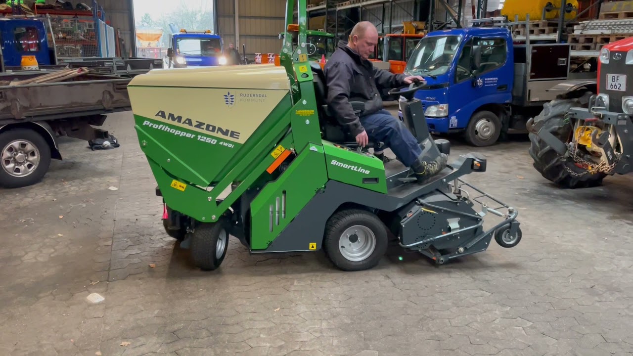 AMAZONE PROFIHOPPER 1250 4 WDI - YouTube