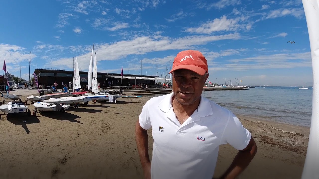 2019 Laser Master Europeans - Day 2 - Laser Standard - Michael Matan ...