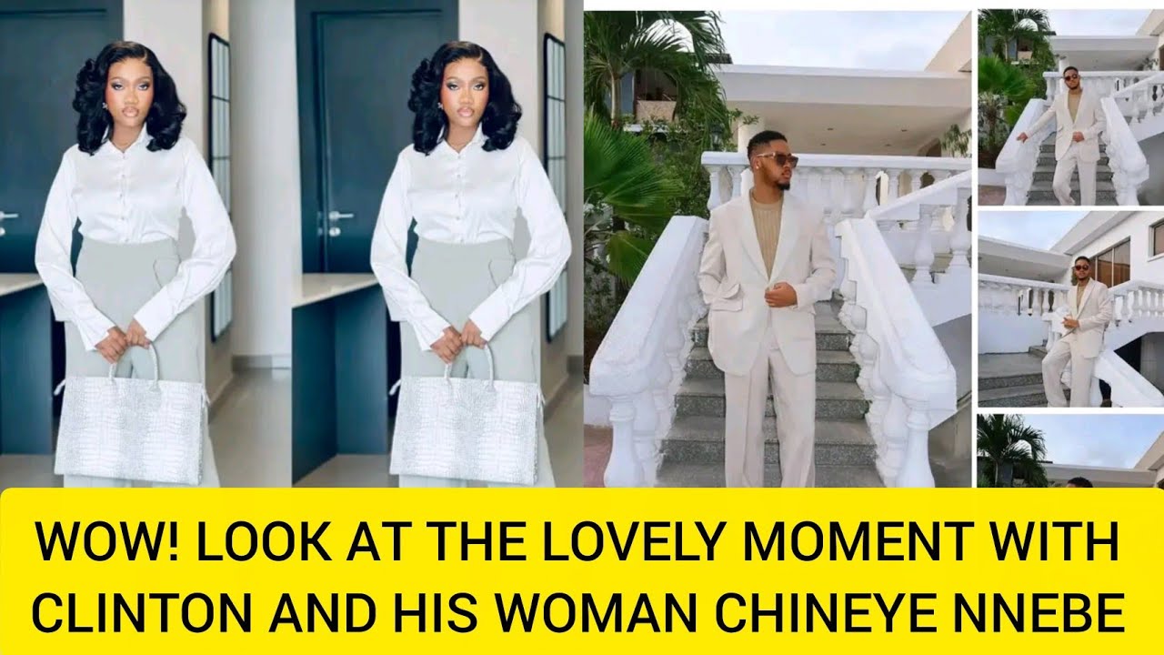WOW! LOOk AT THE LOVELY MOMENT WITH CLINTON AND WOMAN CHINEYE NNEBE ...
