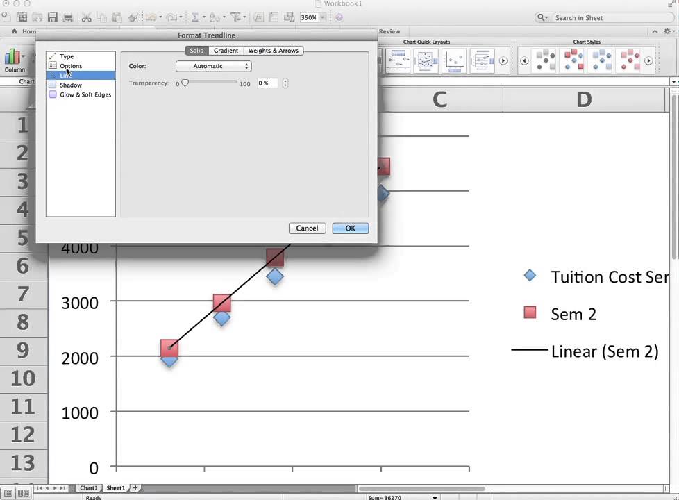 Graphing Spreadsheet - YouTube