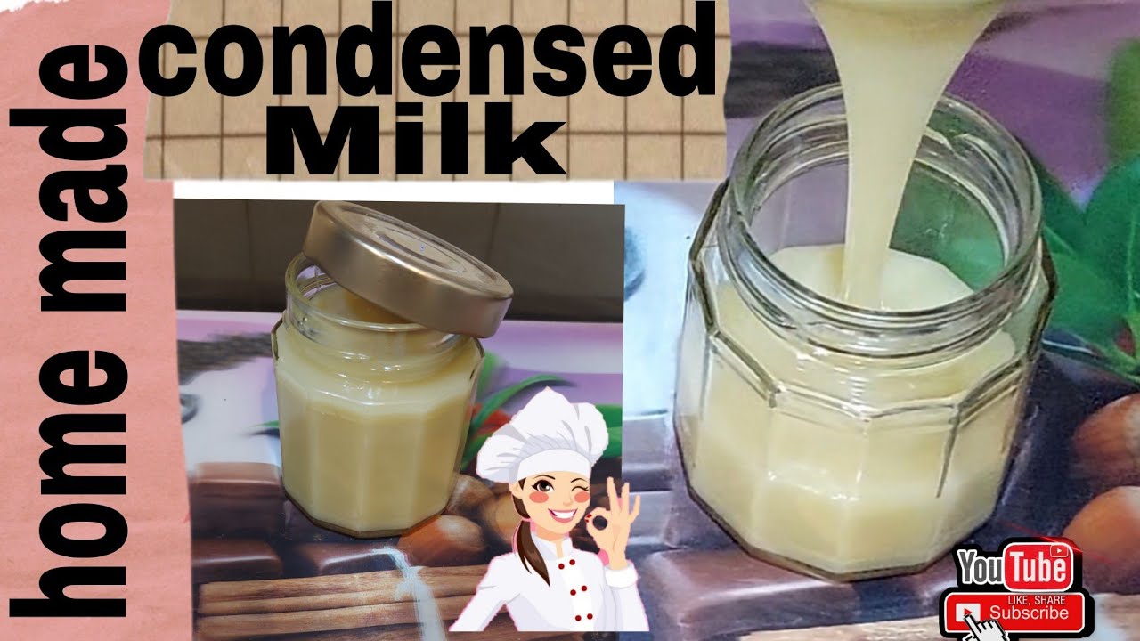 Homemade Condensed Milk/ How To Make Condensed Milk With Only 3 ...