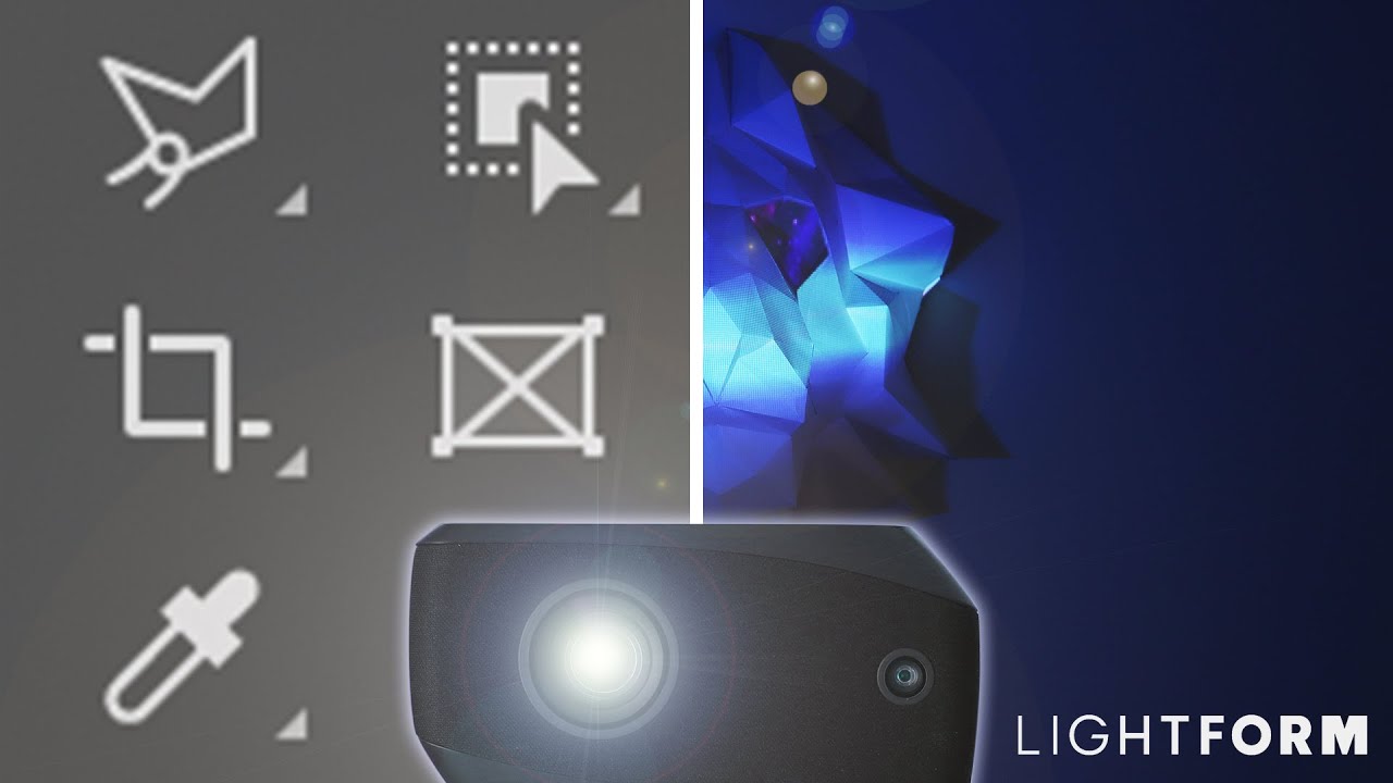 LionHead - From Graphic Design to Projection Mapping using Lightform - YouTube