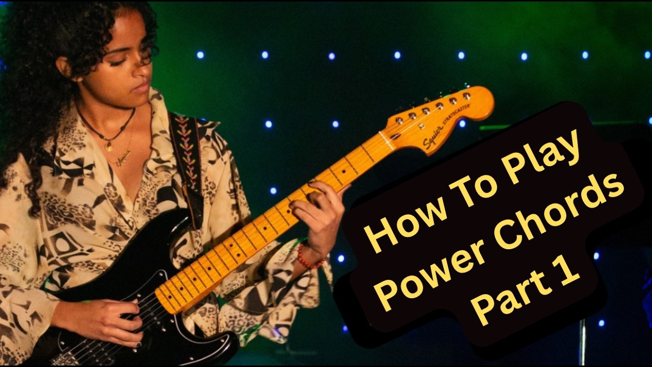 How To Play Power Chords On Guitar - Part 1 - YouTube