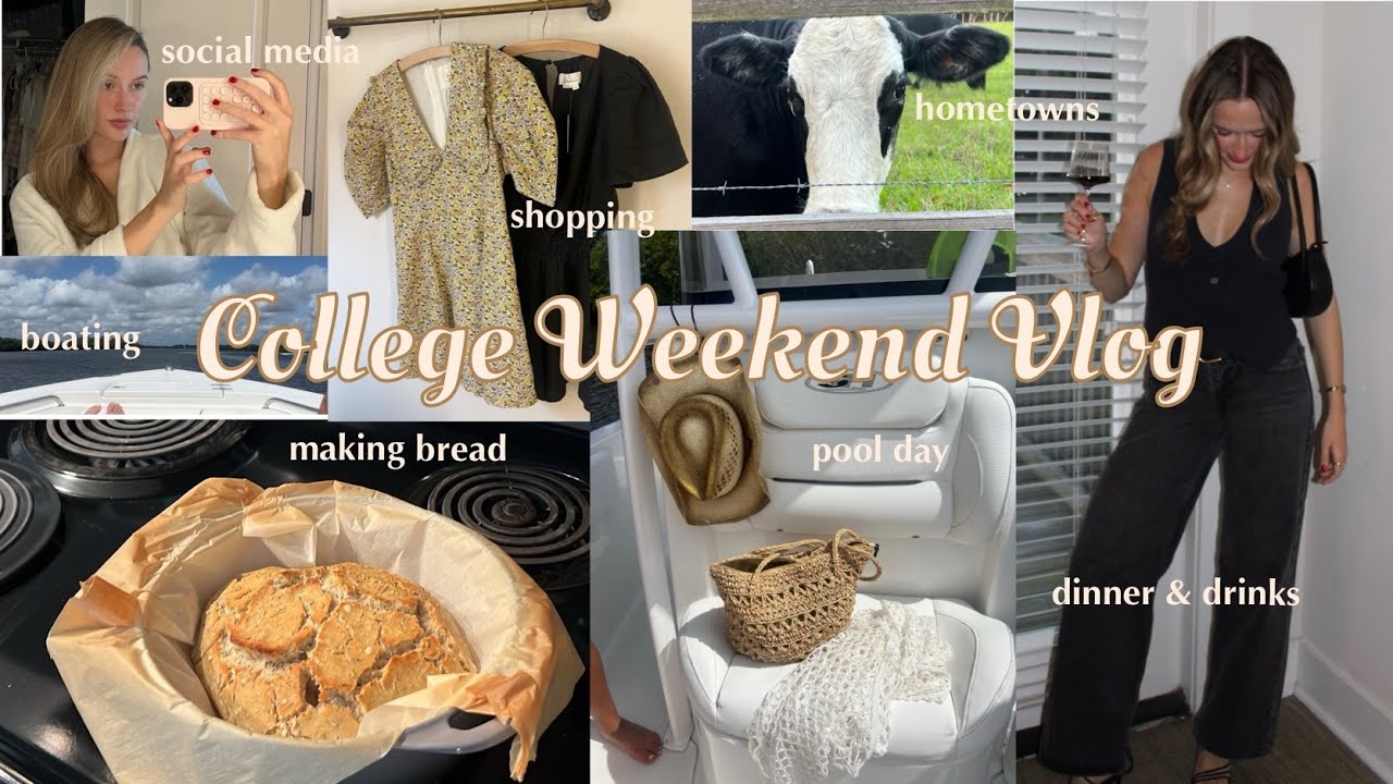 College Weekend Vlog: Making Memories - YouTube
