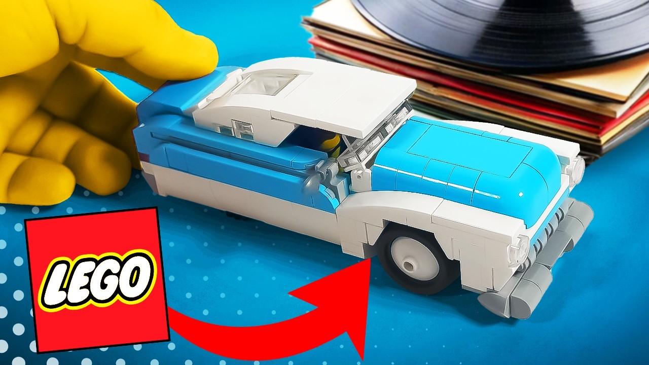 Building a LEGEND – Custom LEGO 1950 Mercury Coupe! - YouTube