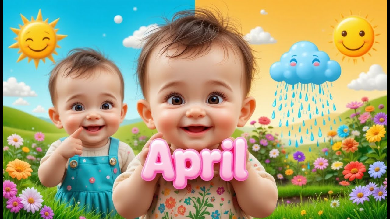 Months of the Year 🗓️🎶 | Nursery Rhyme for Kids with Calendar Fun ...