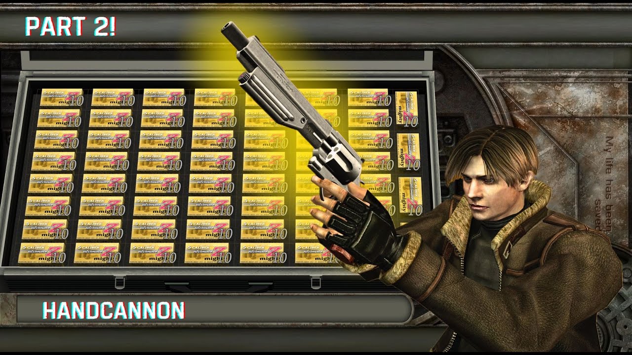 RE4 Resident Evil 4 Handcannon Only Precision Master Part 2! - YouTube