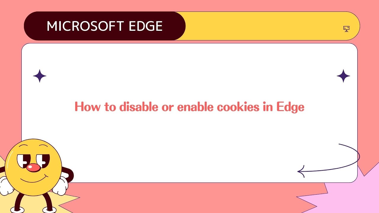 【Microsoft Edge】How to disable or enable cookies in Edge - YouTube