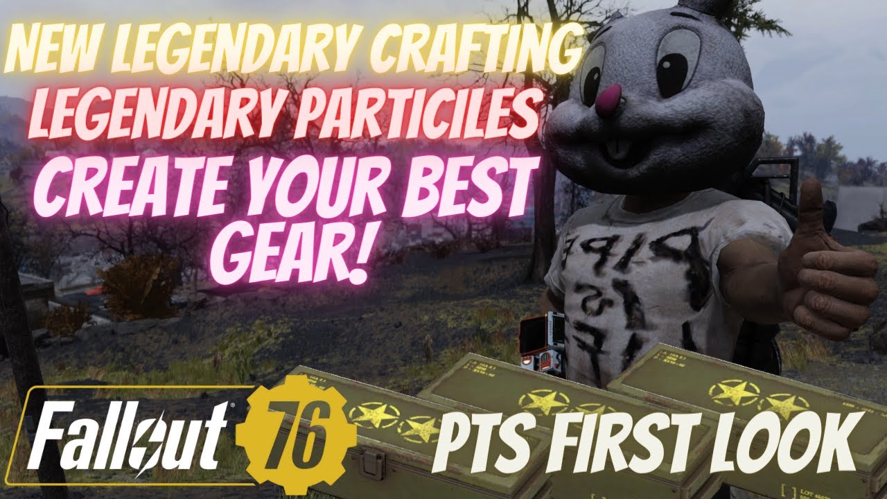 Fallout 76 New Legendary Crafting System! | PTS 2024 | - YouTube