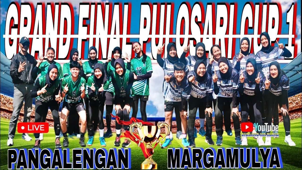 FINAL🏆 PANGALENGAN 1-3 MARGAMULYA ‼️ RINEPA,SILMI,DEWI,NANDA,FITRI,ADEL ...
