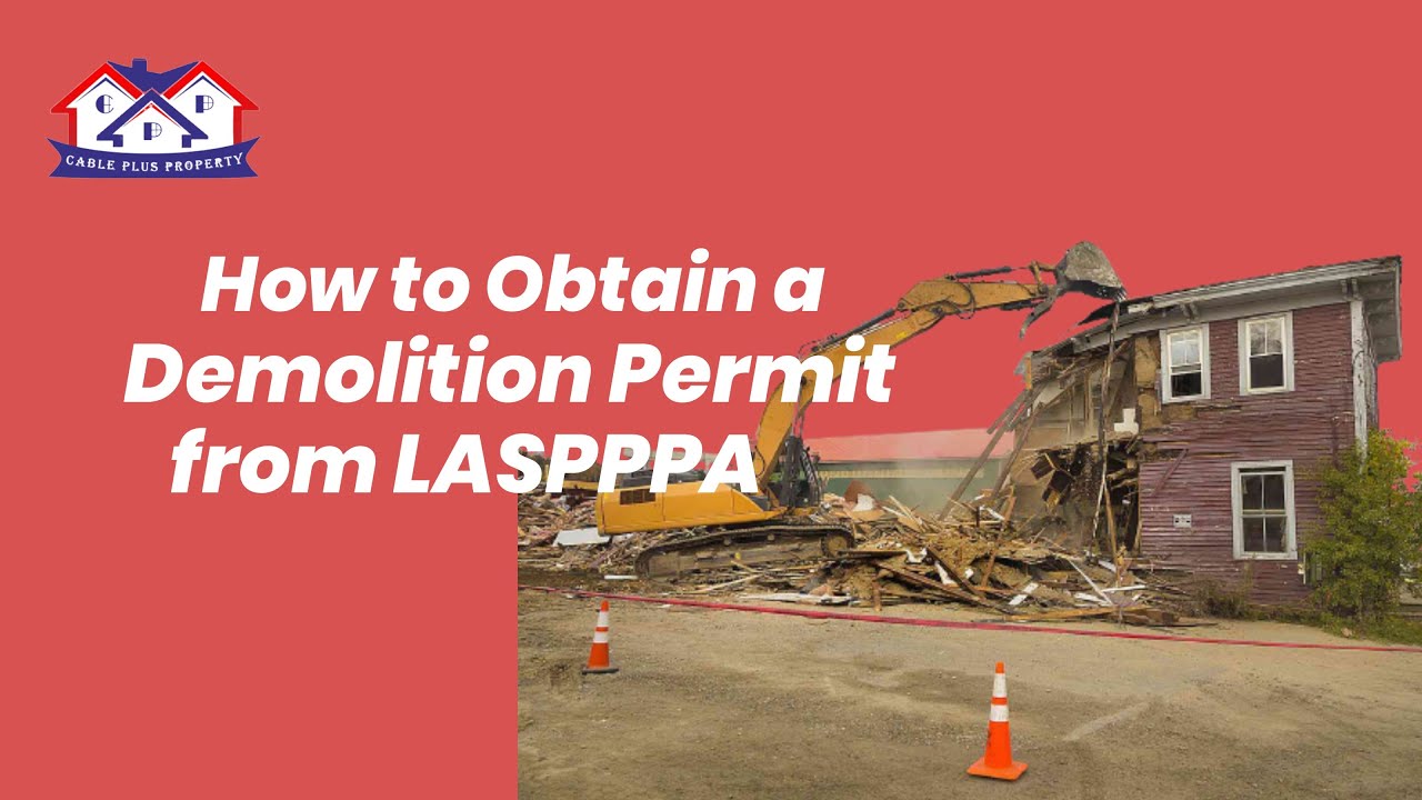 How to obtain a Demolition Permit from Lagos State Physical Planning ...