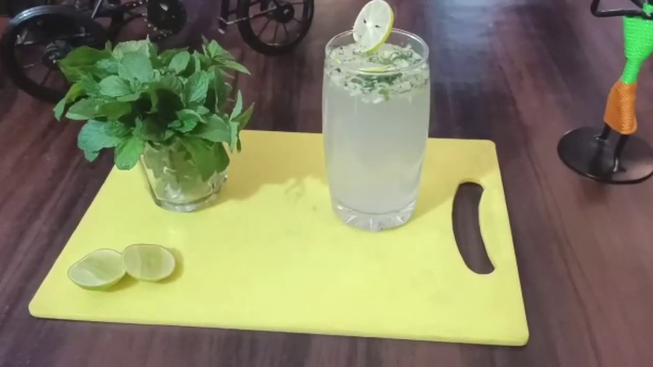 Lockdown episode 4 | Indian style virgin mojito | Mocktail in 2 min ...
