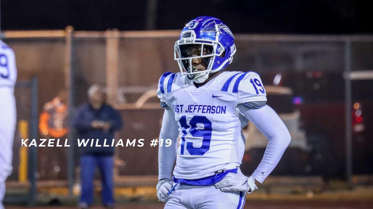 Kazell Williams III 2021 Football Highlights - YouTube