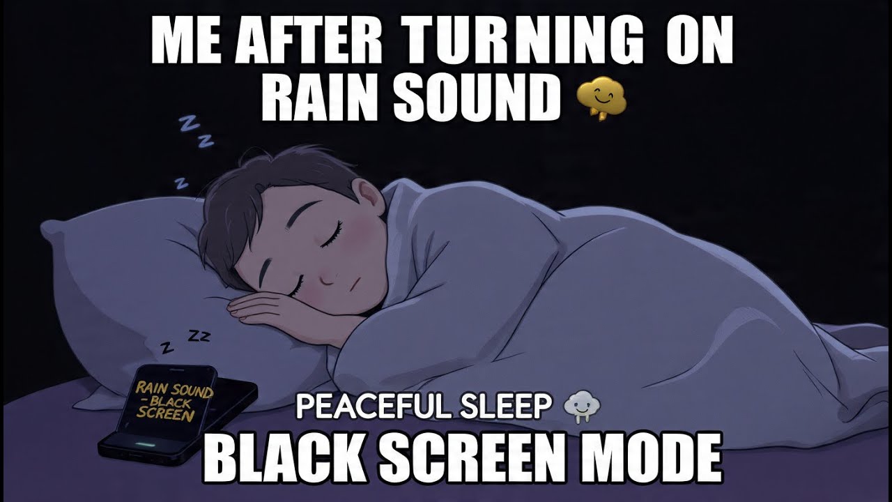 Binaural Thunder & Rain Sounds for Perfect Sleep (Hi-Res Audio, Black ...