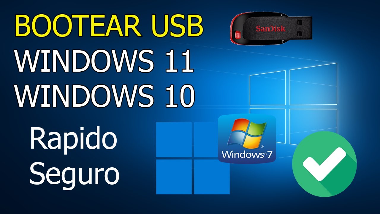 Como bootear una memoria USB con Windows, rapido y bien explicado ...