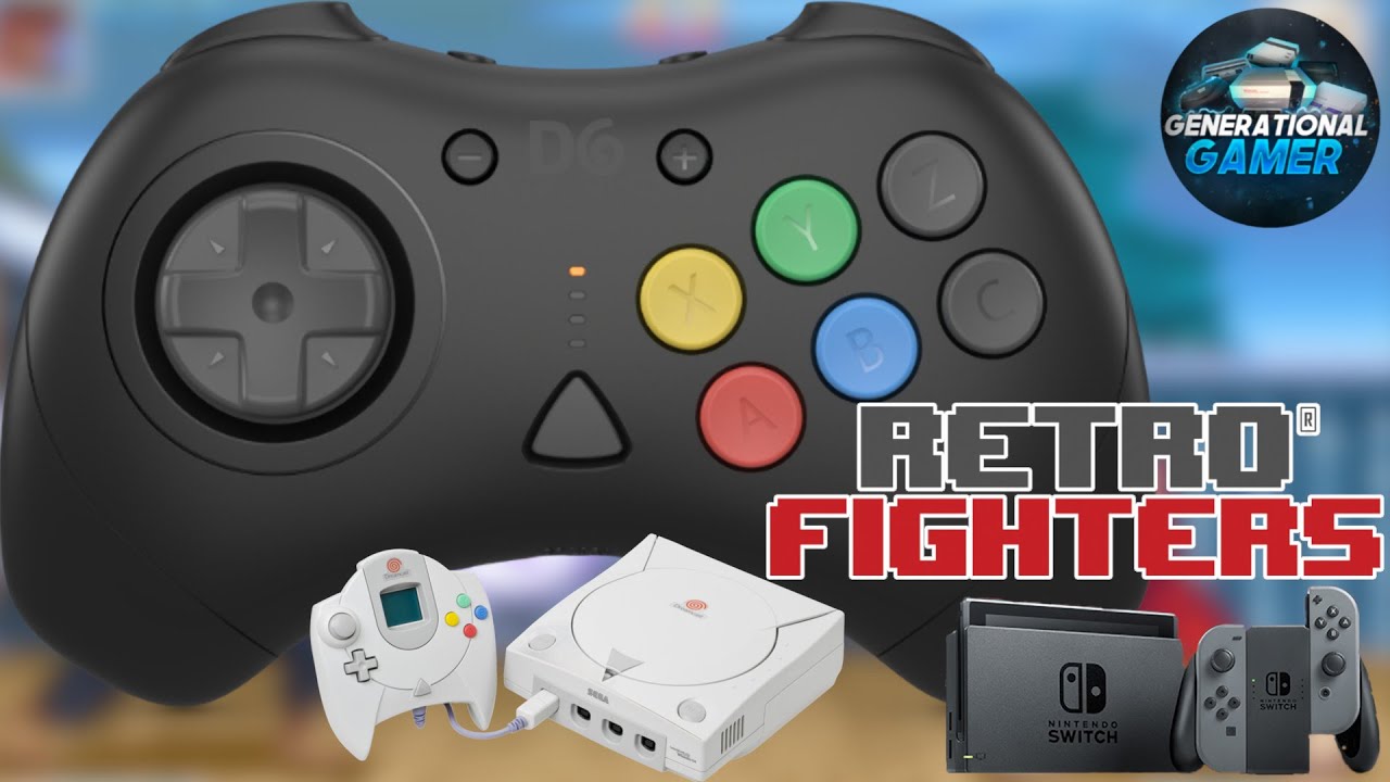 Retro Fighters 'D6' - The Best Dreamcast Controller for Fighters? - YouTube