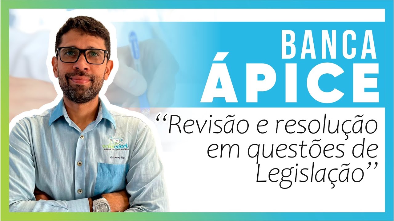 Banca Ápice Consultoria - Revisão em questões de Legislação - YouTube