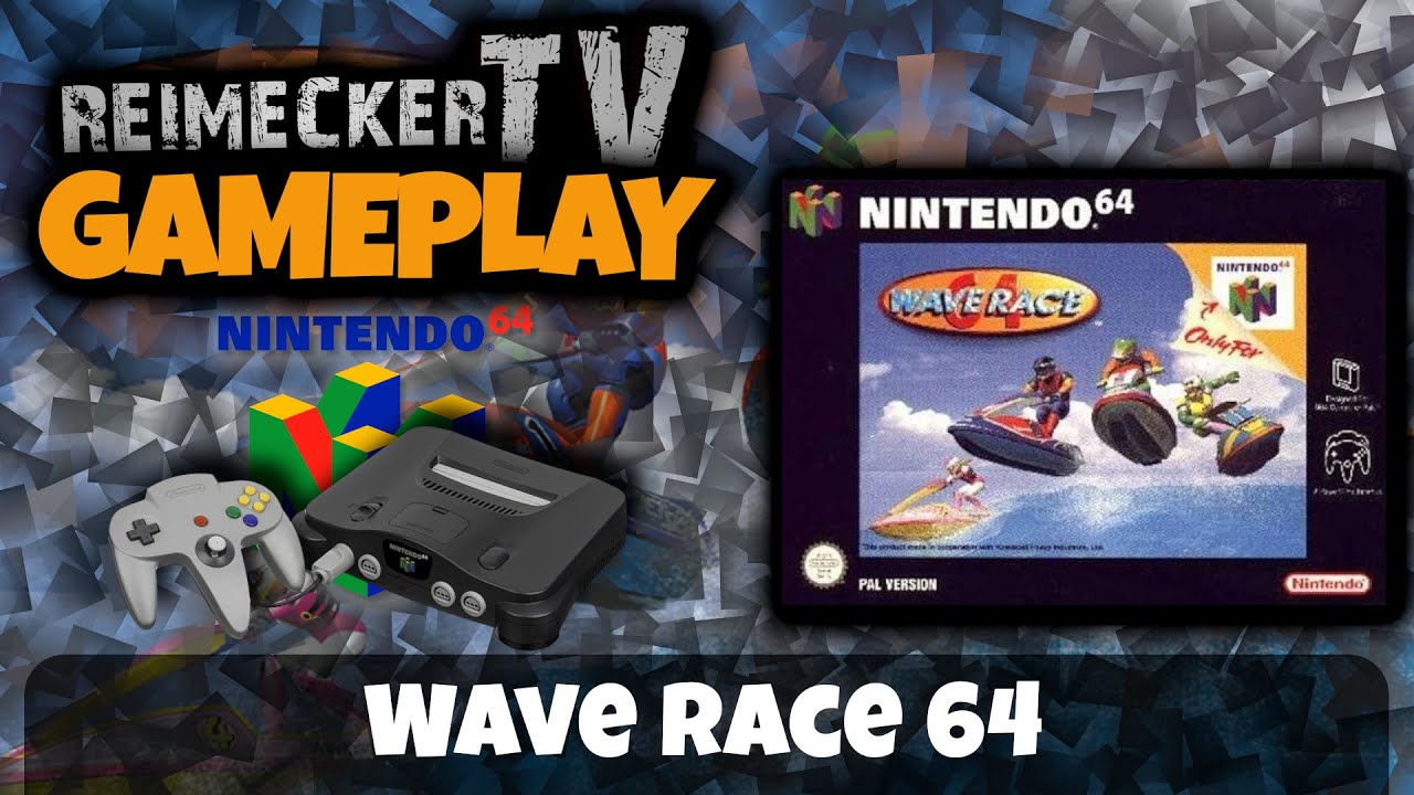Gameplay : Wave Race 64 [Nintendo 64] - YouTube
