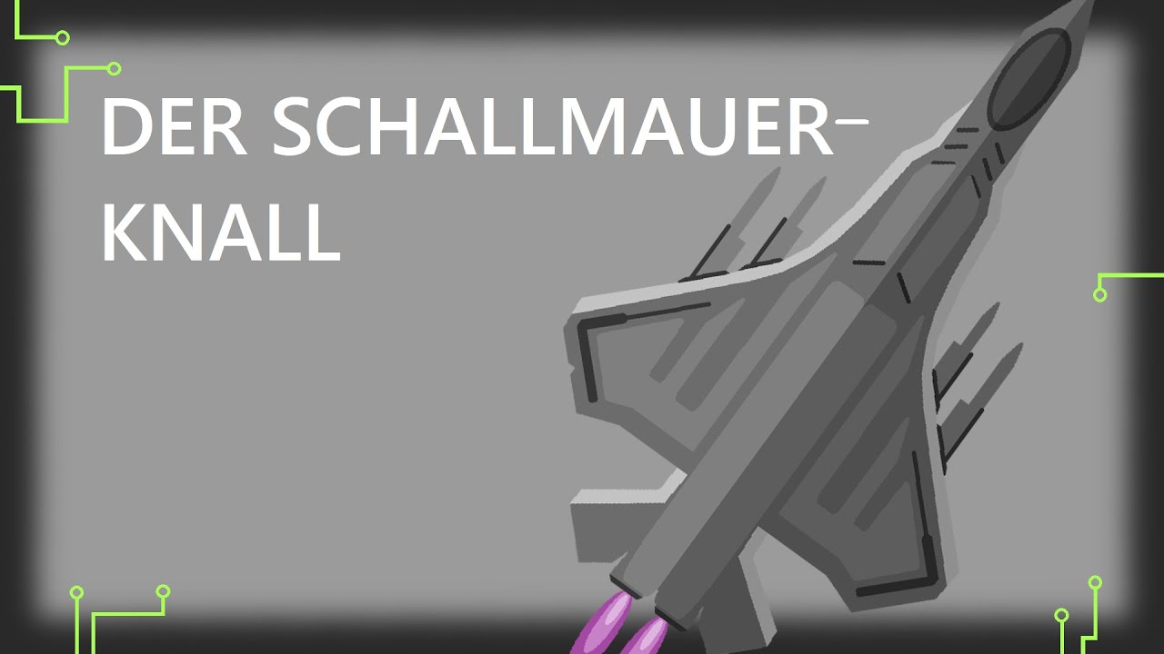 Woher kommt der Knall beim Durchbrechen der Schallmauer [REUPLOAD ...