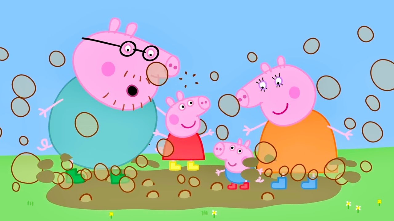 Peppa Pig: Pulando na Lama! ⭐ Non-stop Aventuras ⭐ Toon Mania ...